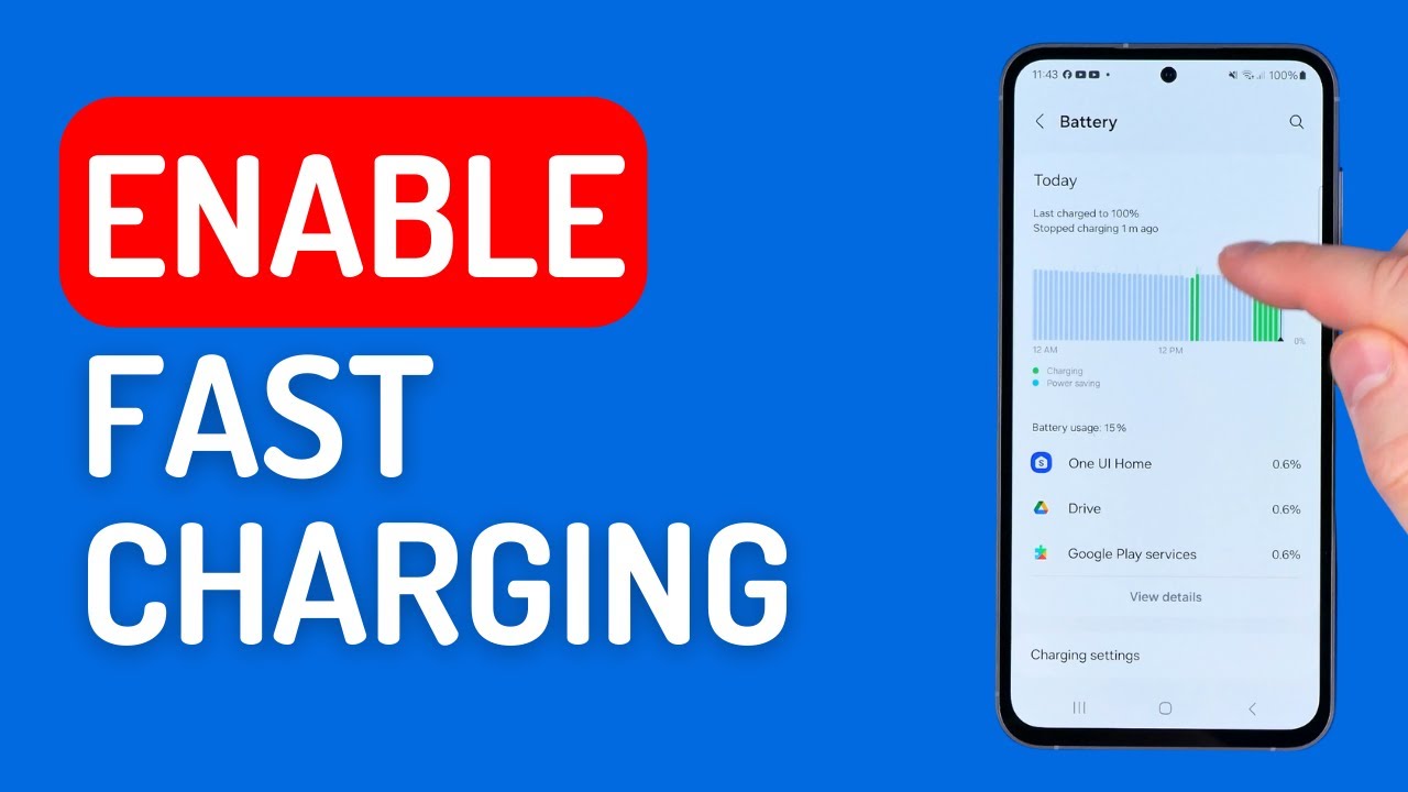 How to Enable Fast Charging on Samsung Galaxy Phone - YouTube