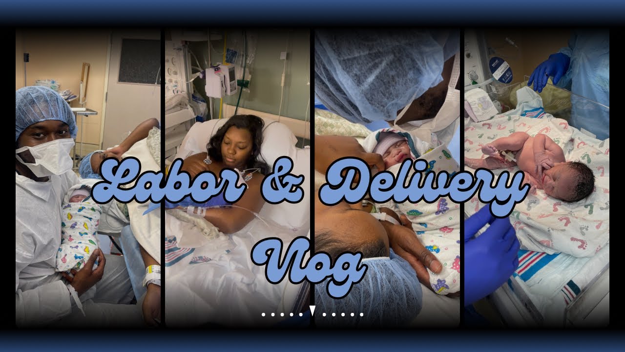 Labor & Delivery Birthing Vlog | My Second C-Section + Recovery After C ...