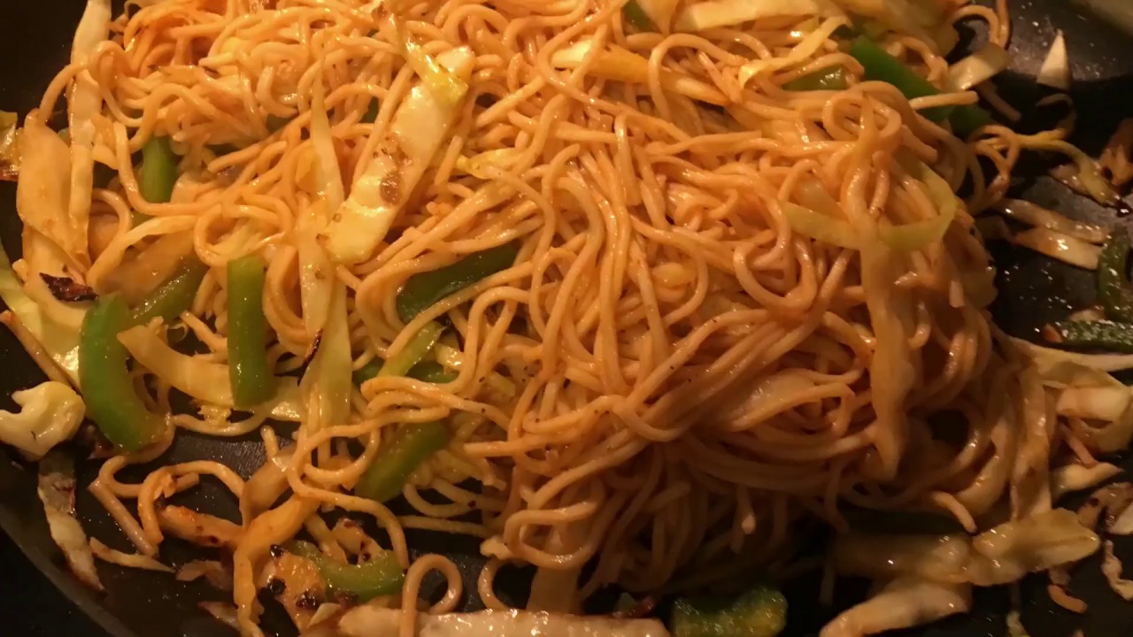 Instant Chow Mein - YouTube