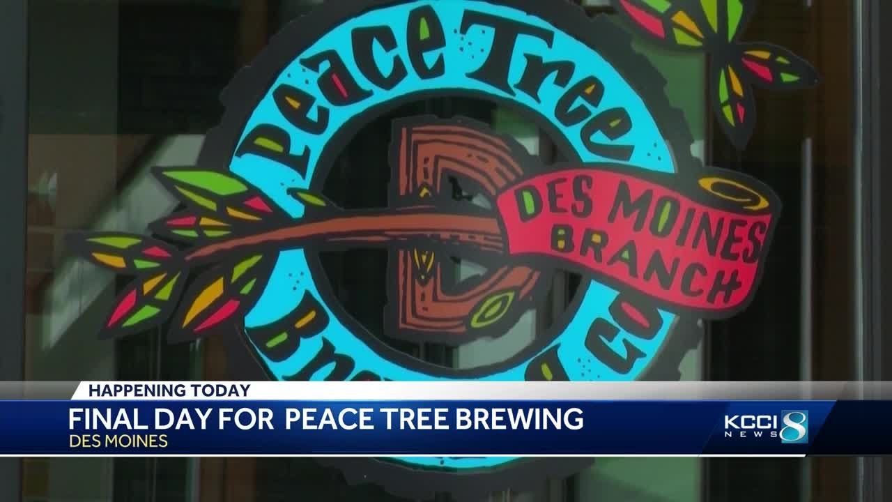 Saturday was final day for Peace Tree Brewing's taproom in Des Moines ...