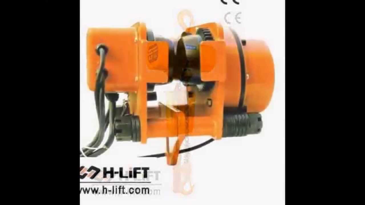 H-Lift Electric Chain Hoist - YouTube