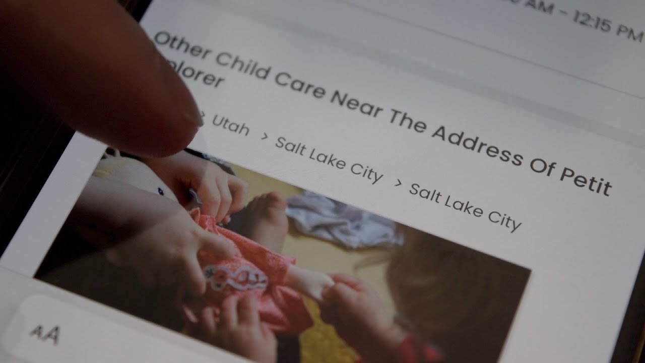 Tech Talk - App helps parents find childcare - YouTube