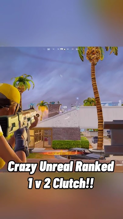 Crazy 1v2 in UNREAL RANKED #clutch - YouTube