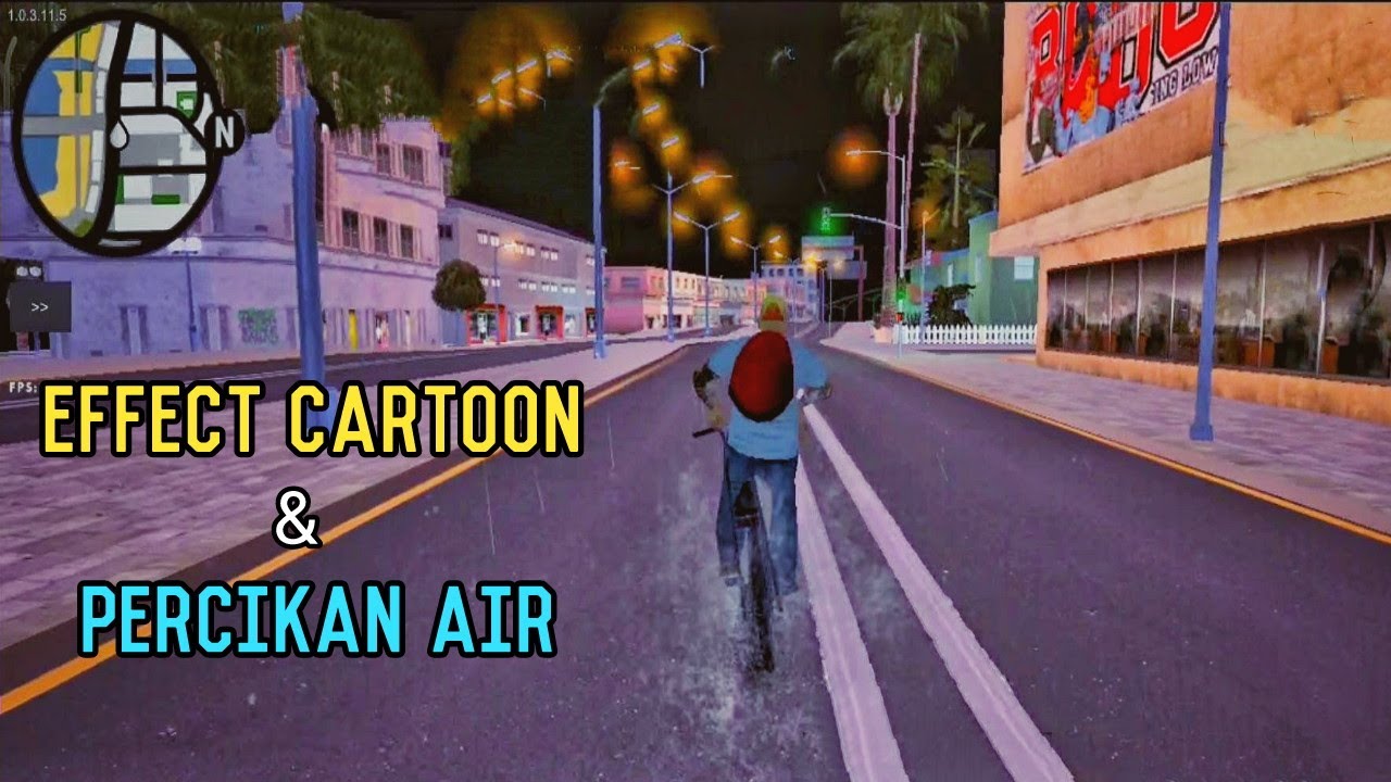 MOD EFFECT CARTOON || GTA SA : ROLEPLAY - YouTube