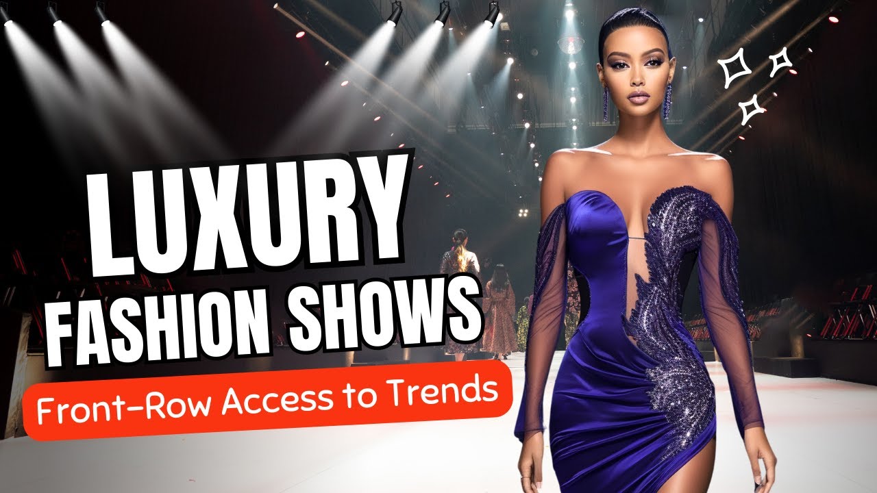 Luxury Fashion Shows: Front-Row Access to the Latest Trends - YouTube