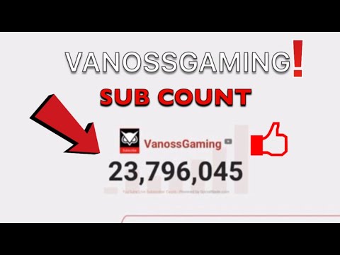 Vanossgaming SUB COUNT 2018 | My Favourite Channel Is Growing!!! - YouTube