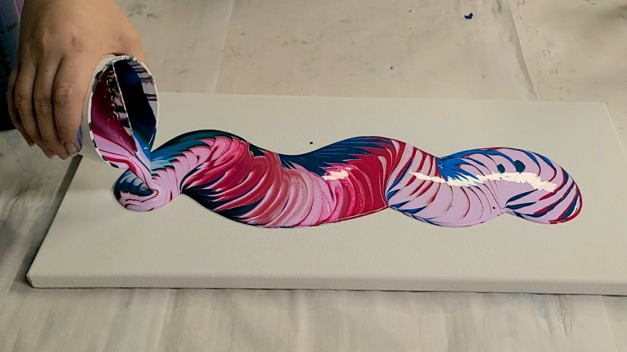Split cup traveling tree ring - my patrons picked my colors! - YouTube