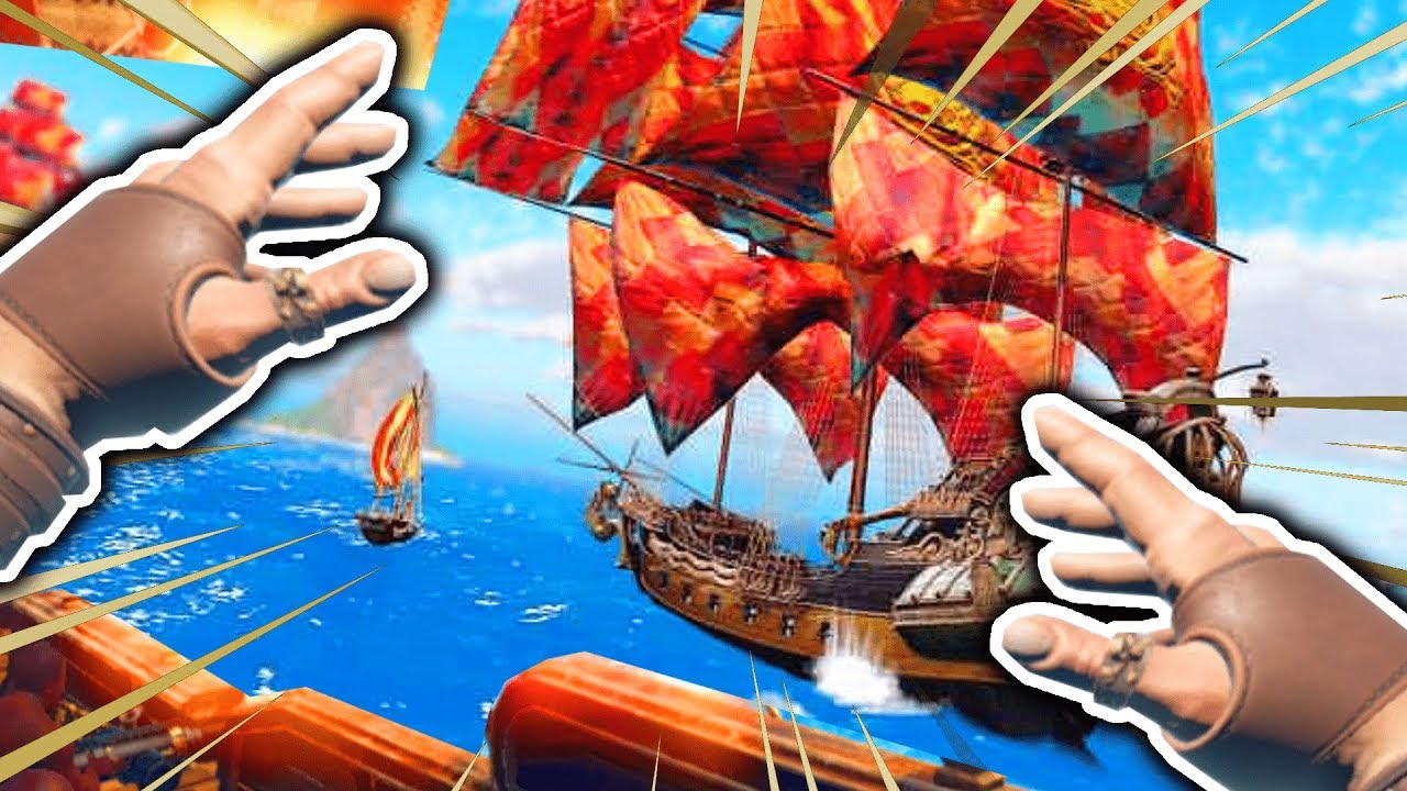 BECOMING PIRATE LEGEND IN SEA OF THIEVES VR! | Furious Seas VR (Let's ...