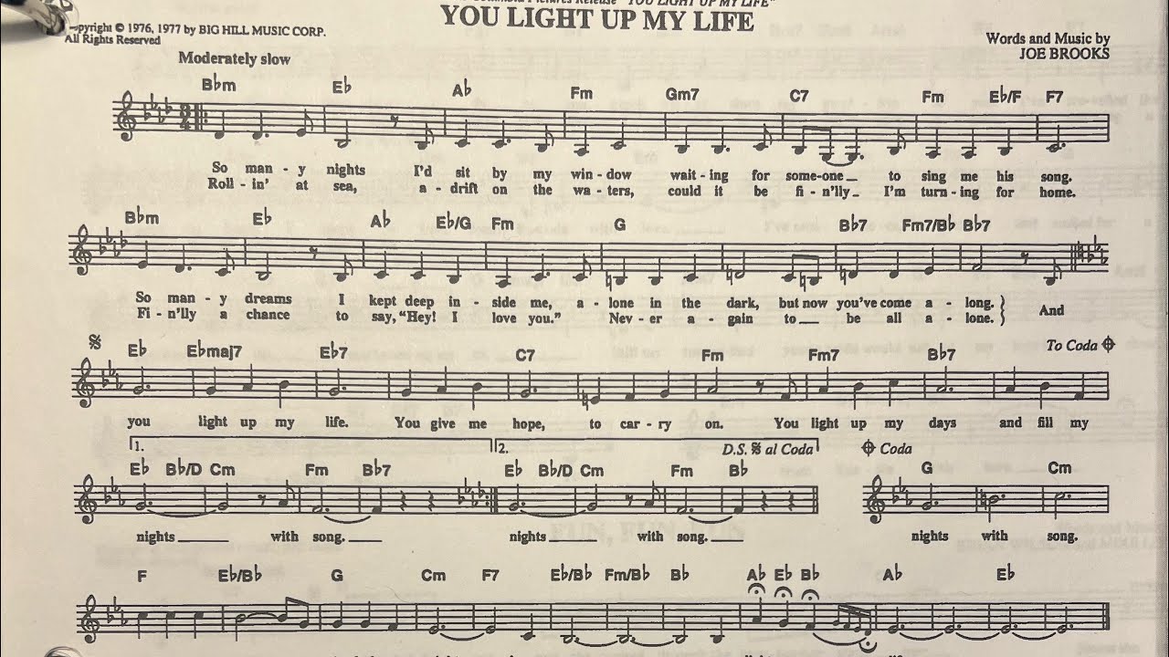 You Light Up My Life (Live-Performance) - YouTube