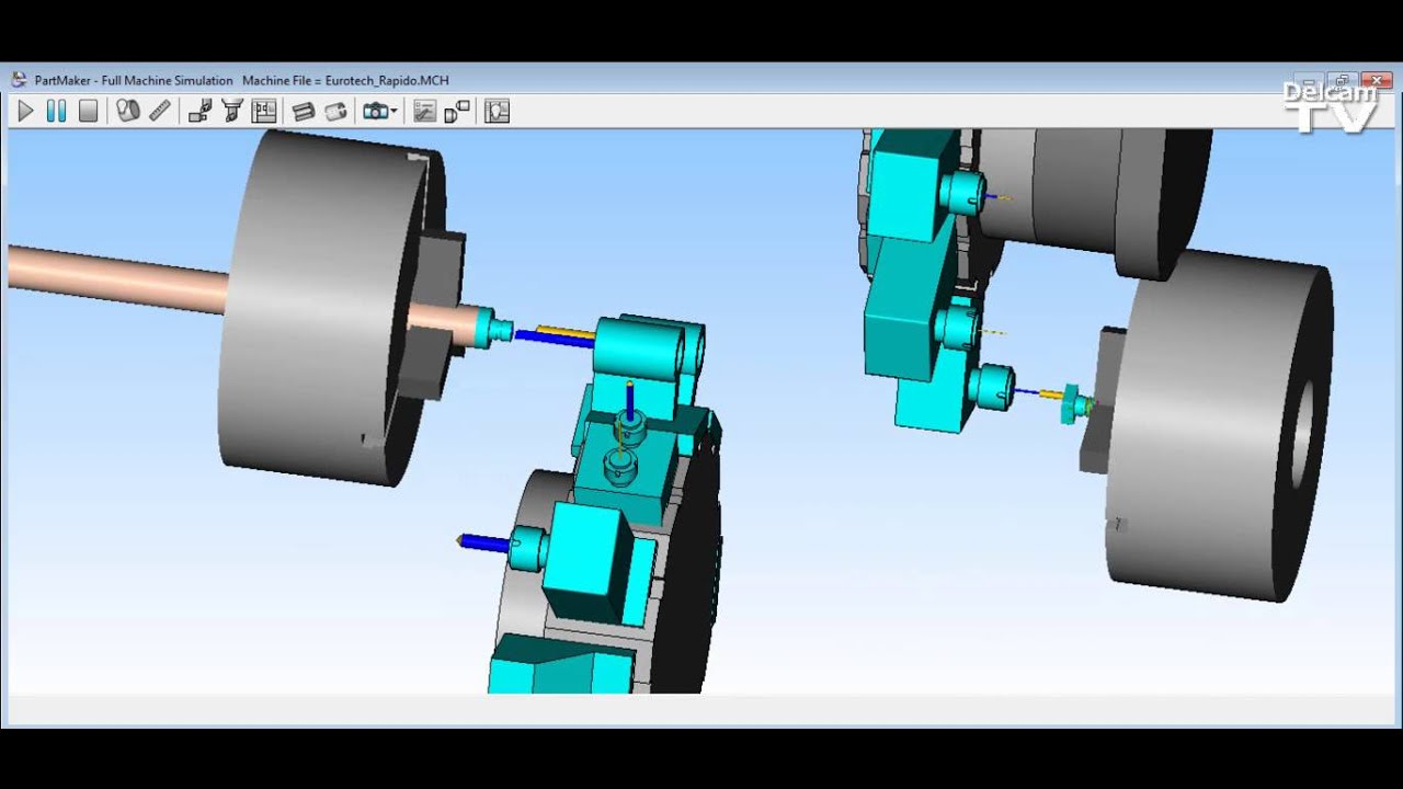Delcam PartMaker for Eurotech Rapido - YouTube