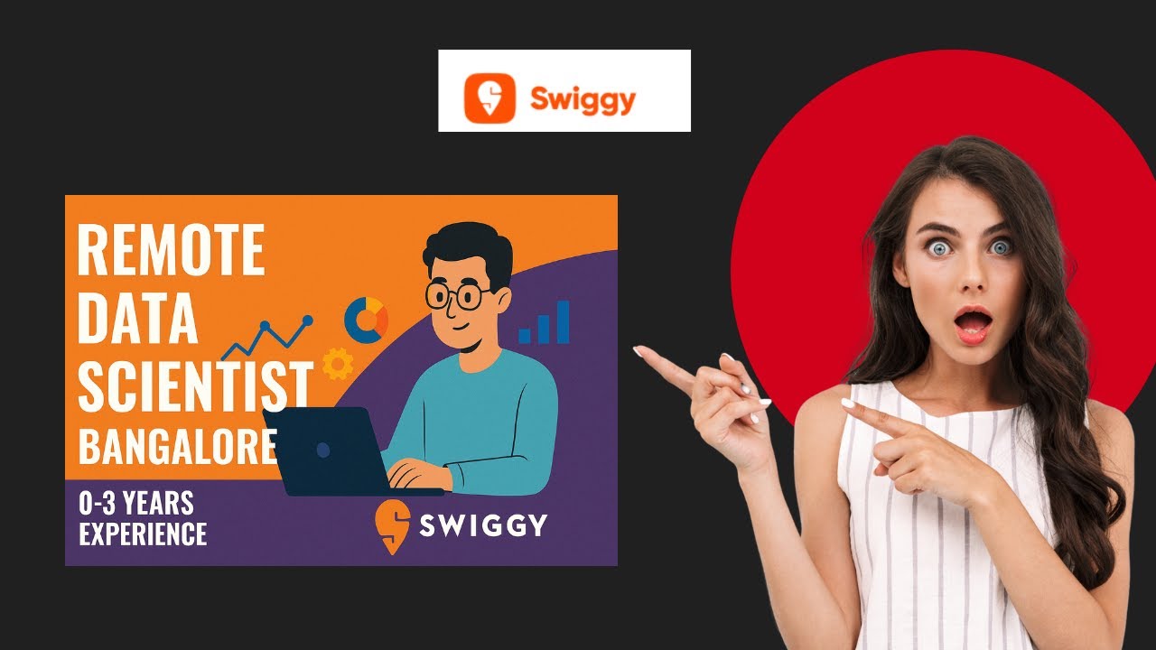 🚨 Swiggy is Hiring Data Scientists | Remote Job for Freshers (0-3 Yrs ...