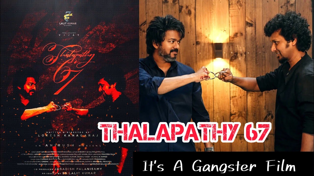 Thalapathy 67 Official Announcement | Thalapathy Vijay | Director ...