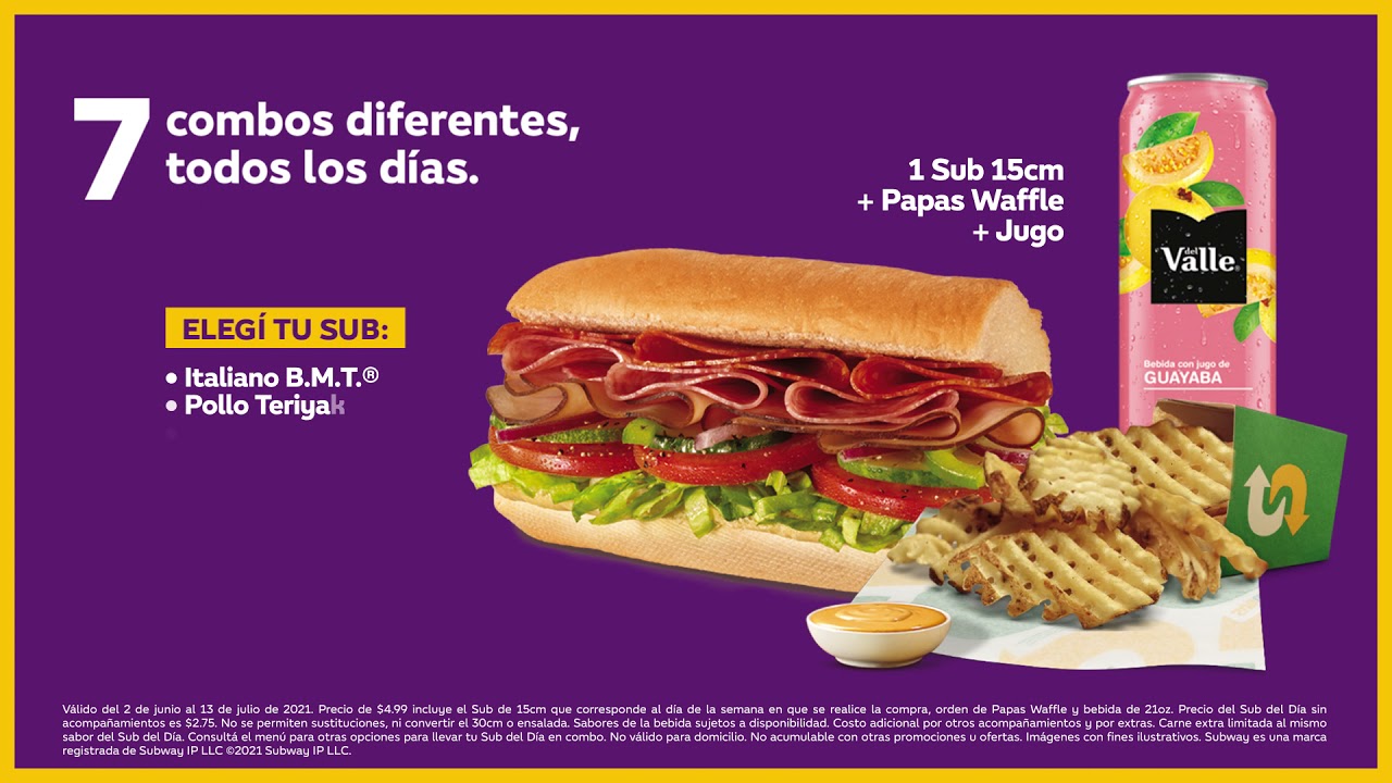 Ahora tenés 7 Super Combos del día para disfrutarlos TODOS LOS DÍAS ...