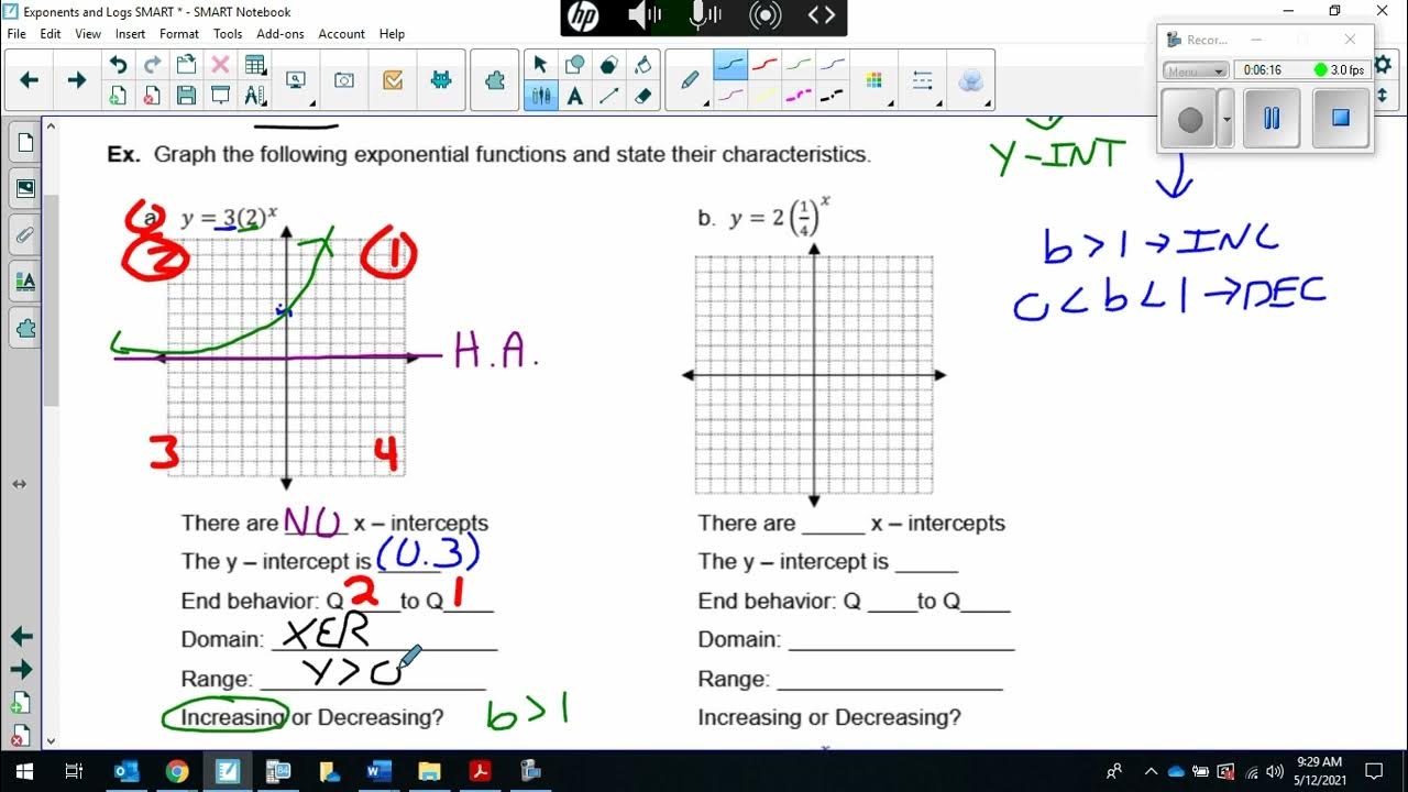 Exponents Lesson 1.1 - YouTube