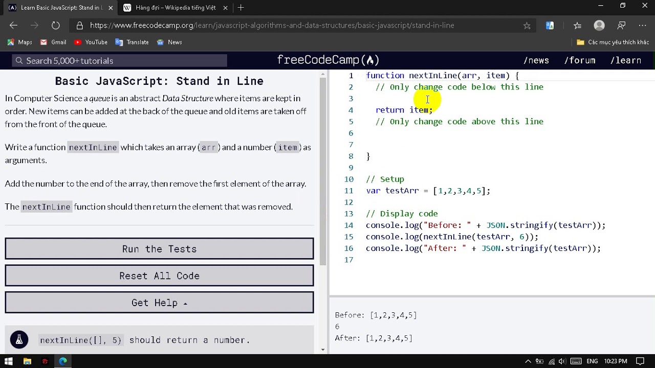 Free CodeCamp | Basic JavaScrip | 51 - 54 | FCC Part 1 - YouTube