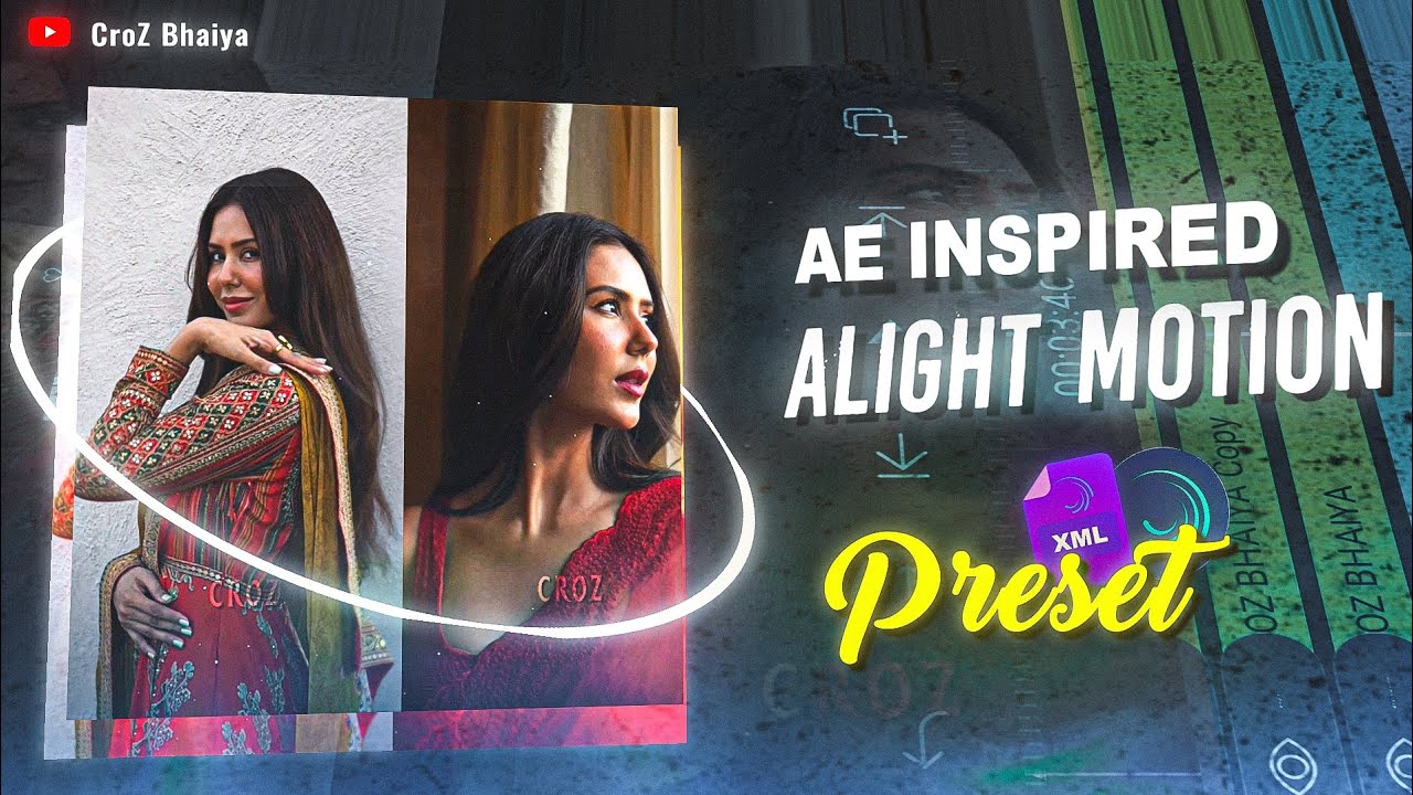 Sonam Bajwa edit | Ae inspired - Alight Motion preset | Free preset - YouTube