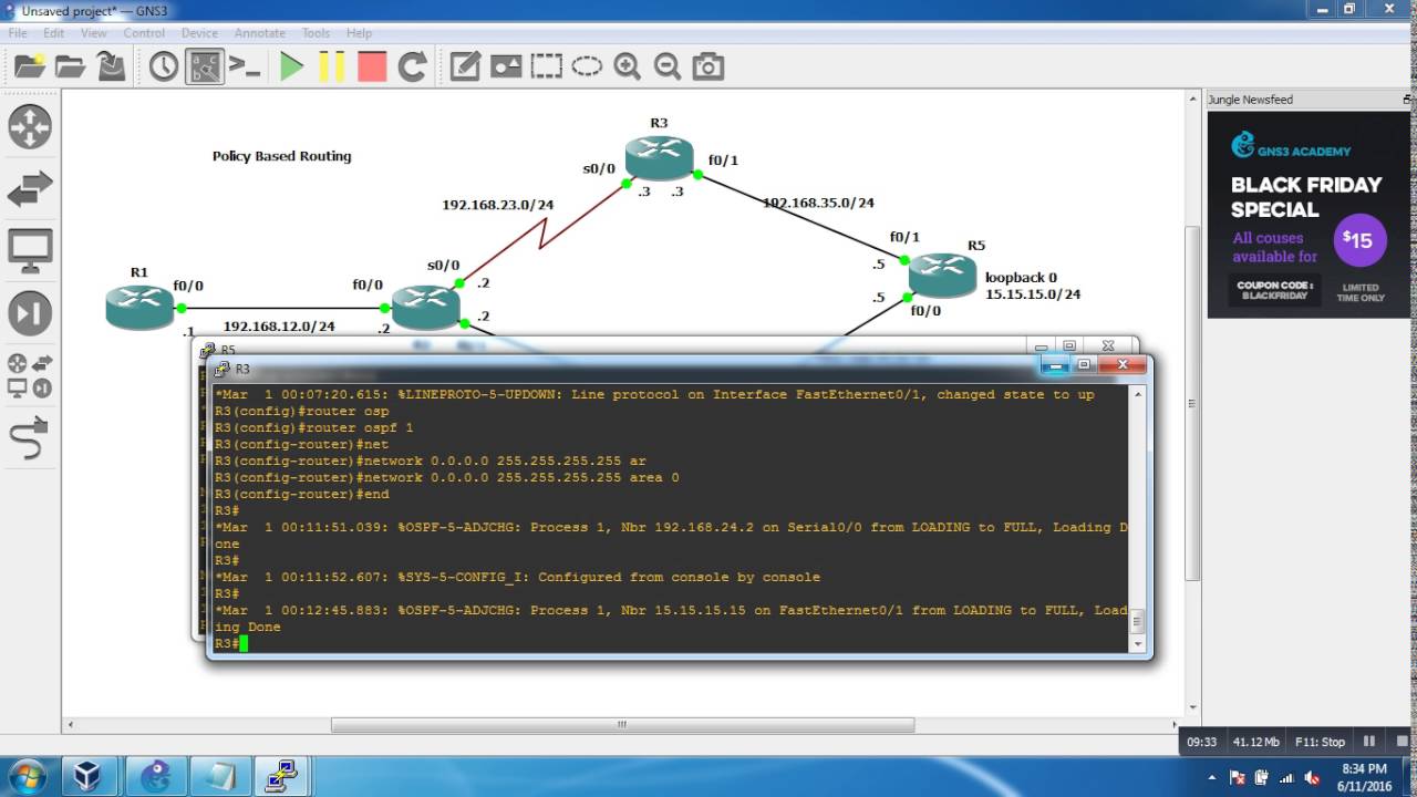 Policy Based Routing - YouTube
