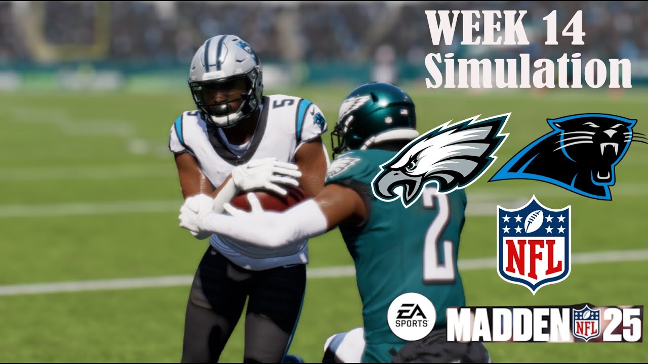 Madden NFL 25 Simulation: Eagles vs Panthers in 4K - YouTube