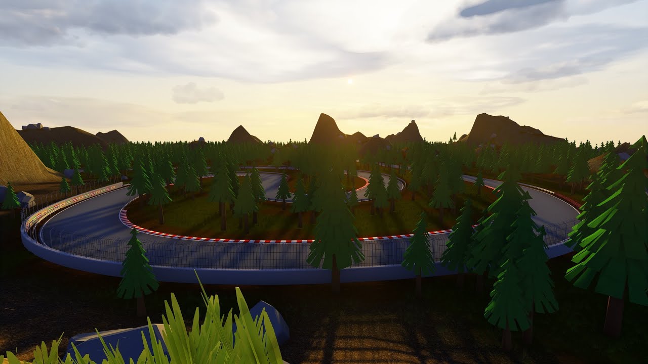 [ASSETTO CORSA] Stylized Track Open World 1.0 - YouTube