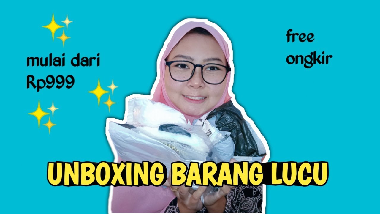 UNBOXING BARANG RANDOM LUCU - Start from Rp 999 - YouTube
