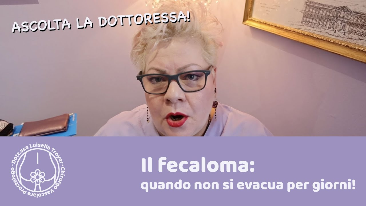 Il fecaloma e l'ostruzione intestinale: quando non si va al bagno per ...