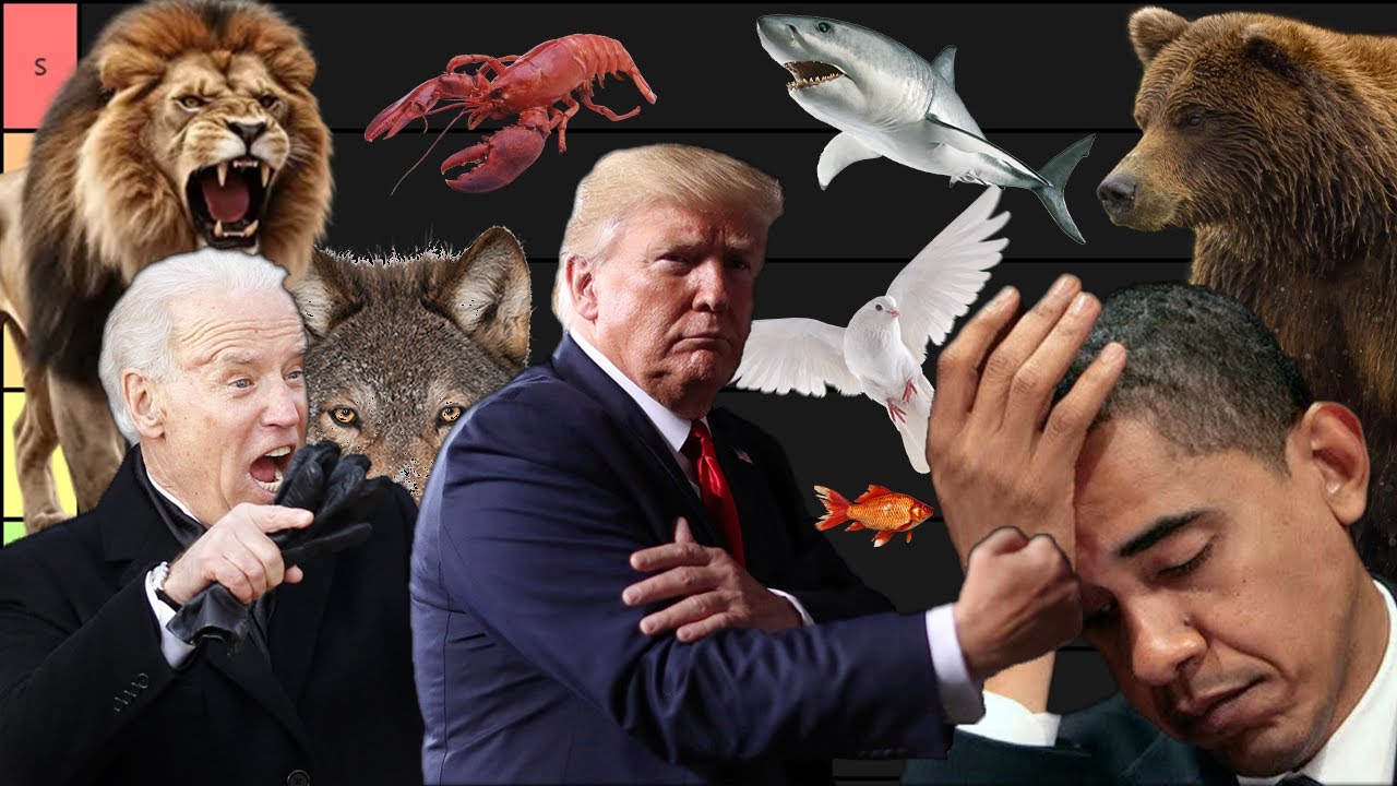 PRESIDENTS RANK ANIMALS THEY CAN FIGHT - YouTube