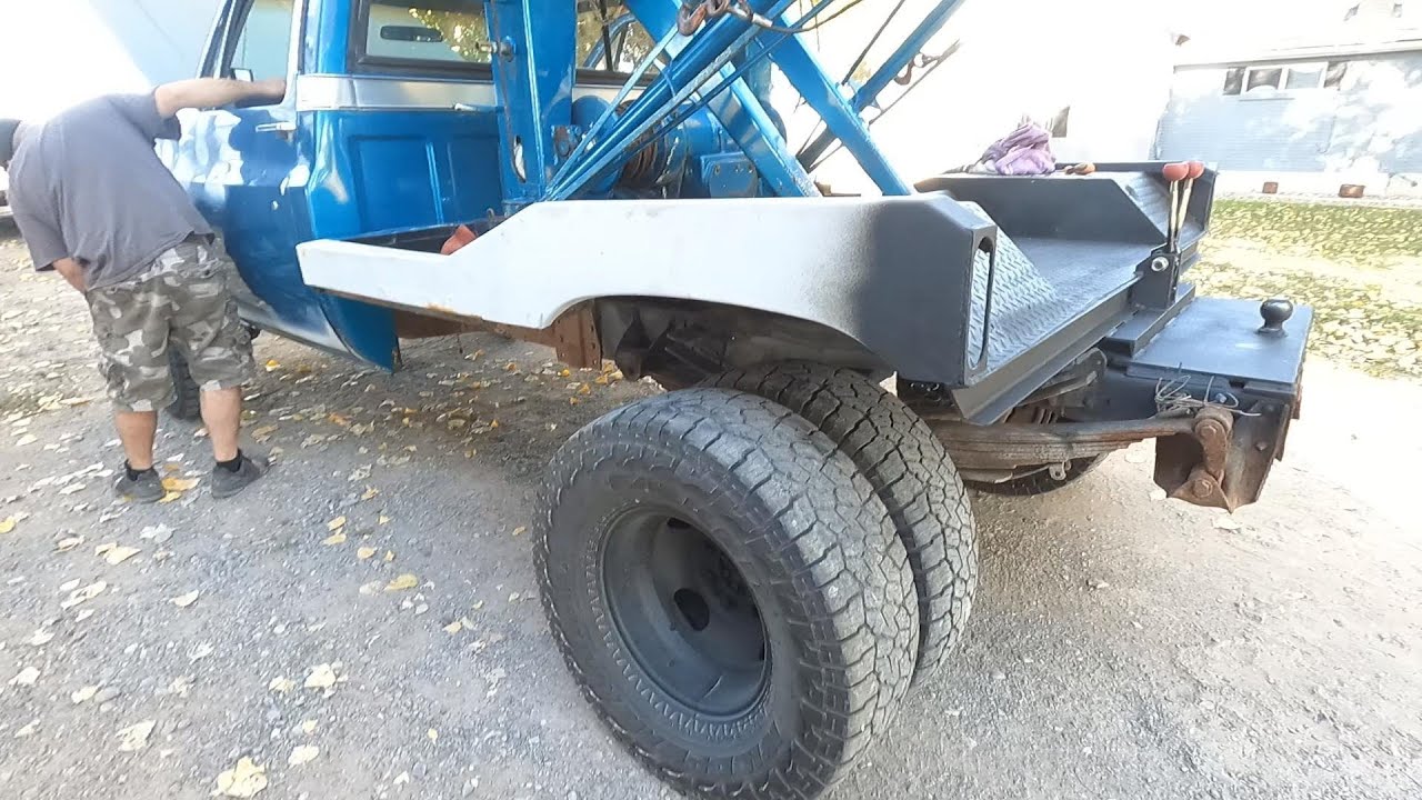 Off-road wrecker is ready to go to work (shop fab tour and build ...