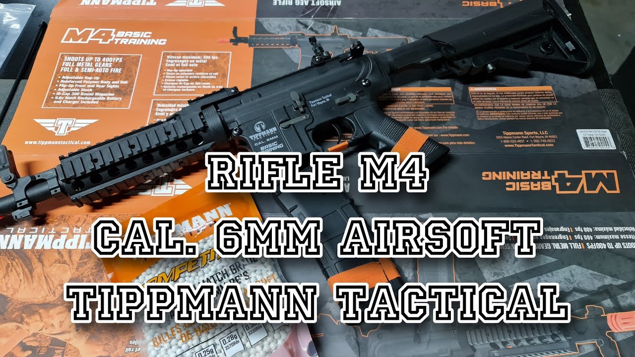 Rifle Airsoft M4 Tippmann Tactical - Basic Training | Fiallo Shooter ...