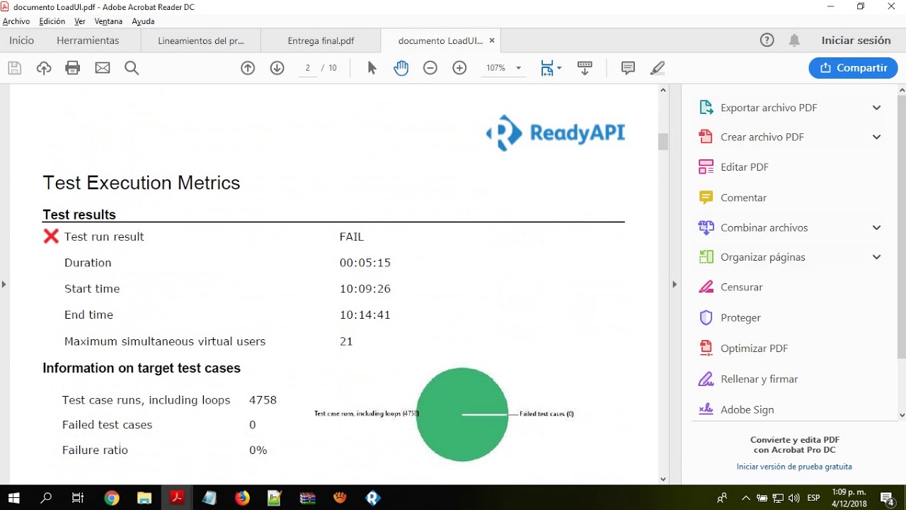 Pruebas con LoadUI - YouTube
