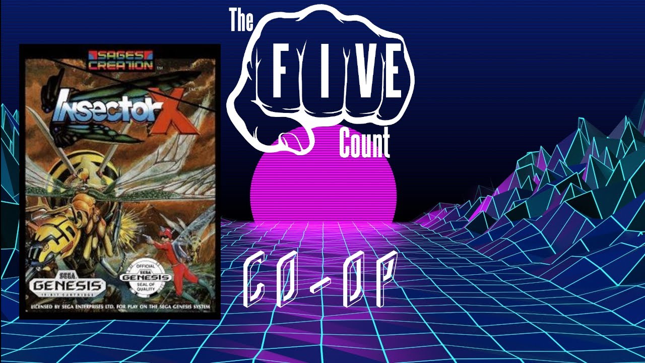 The Five Count Co-op - Insector X (Sega Genesis) - YouTube