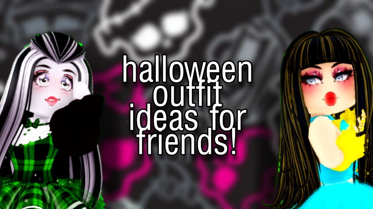 ROYALE HIGH HALLOWEEN OUTFIT IDEAS FOR FRIENDS! ZOMBIES AND VAMPIRES ...