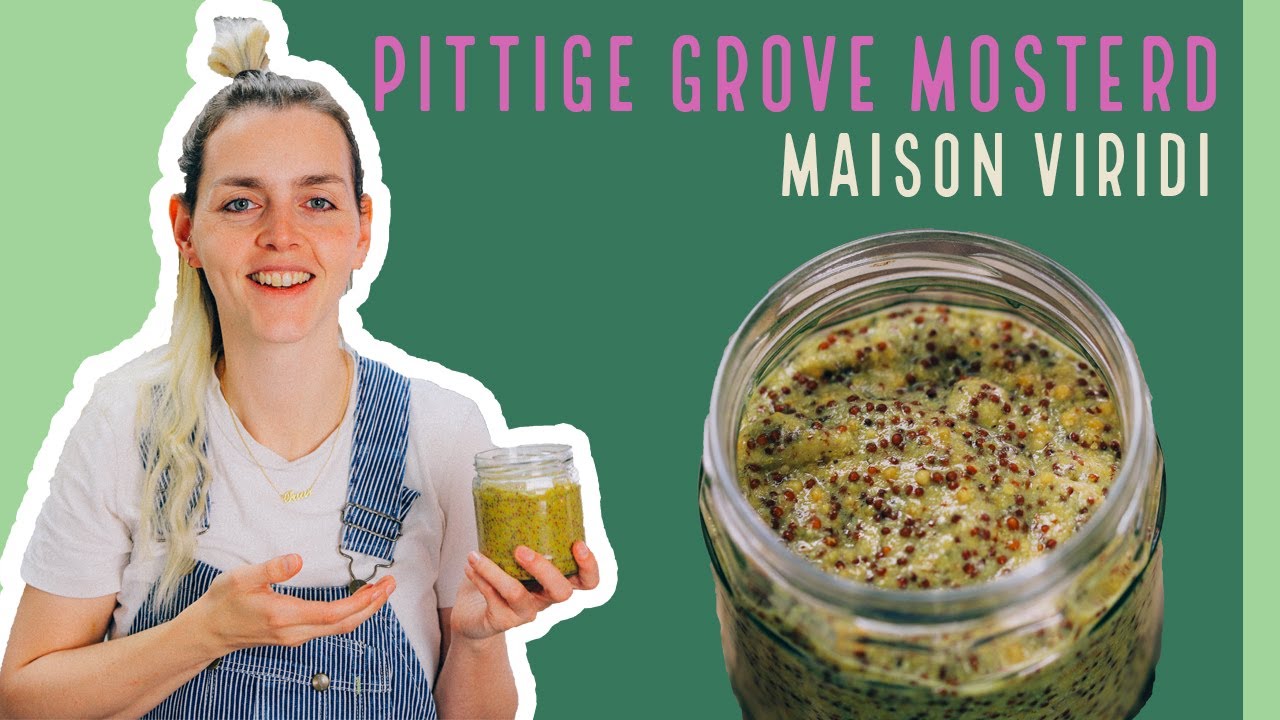 Super makkelijk ZELF PITTIGE GROVE MOSTERD maken! - YouTube