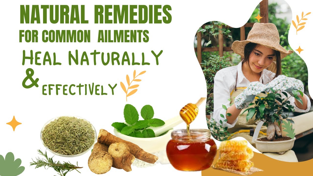 Natural Remedies for Common Ailments: Heal Naturally and Effectively ...