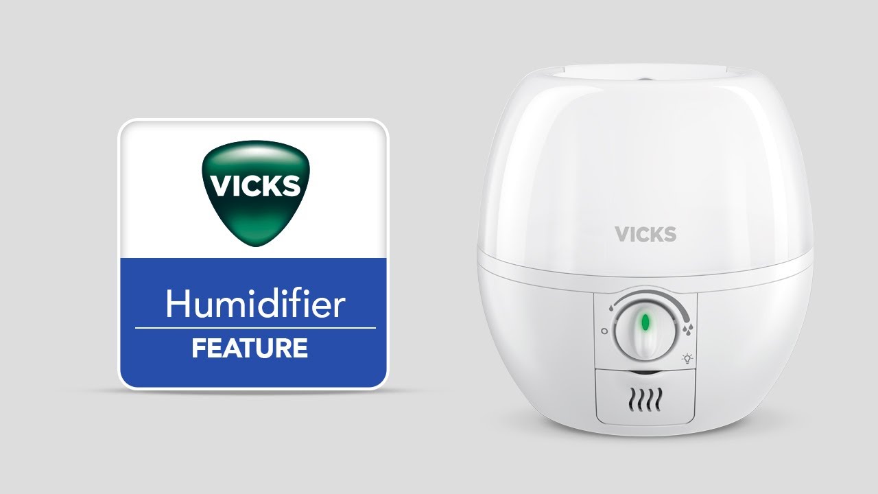 Vicks 3-in-1 Sleepy Time CoolMist Humidifier, Diffuser VUL500 ...