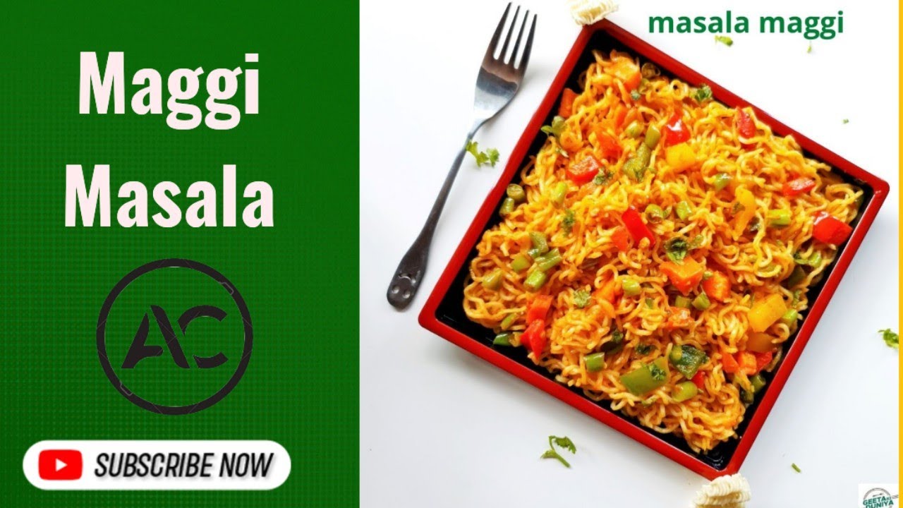 Maggi Recipe | How to make maggi masala at home - YouTube