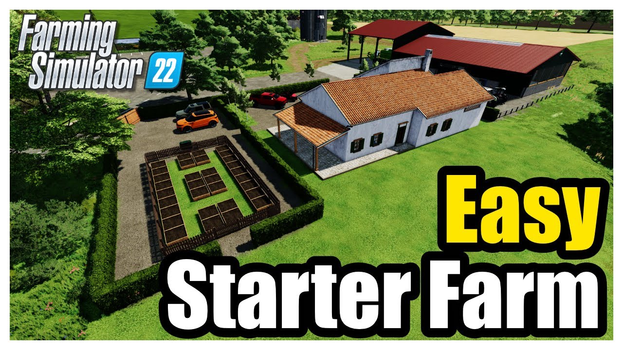FS22 | £1.25M Custom Farm Build w/ Two Fields | Haut-Beyleron w ...