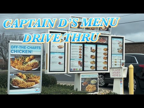 ANONG MASARAP ORDERIN SA CAPTAIN D’S MENU || DRIVE THRU - YouTube