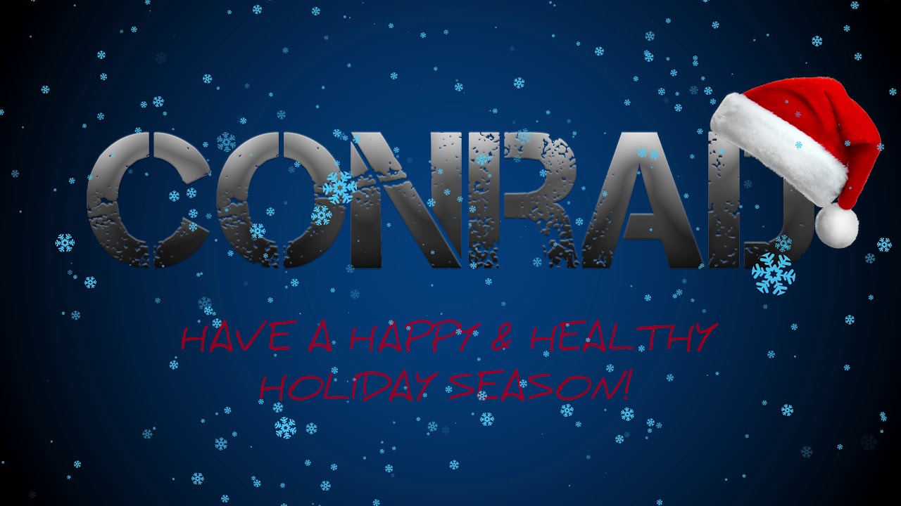 Conrad Series Christmas 2020 - YouTube