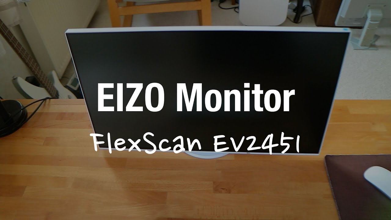 EIZO FlexScan EV2451 Test & Review - YouTube