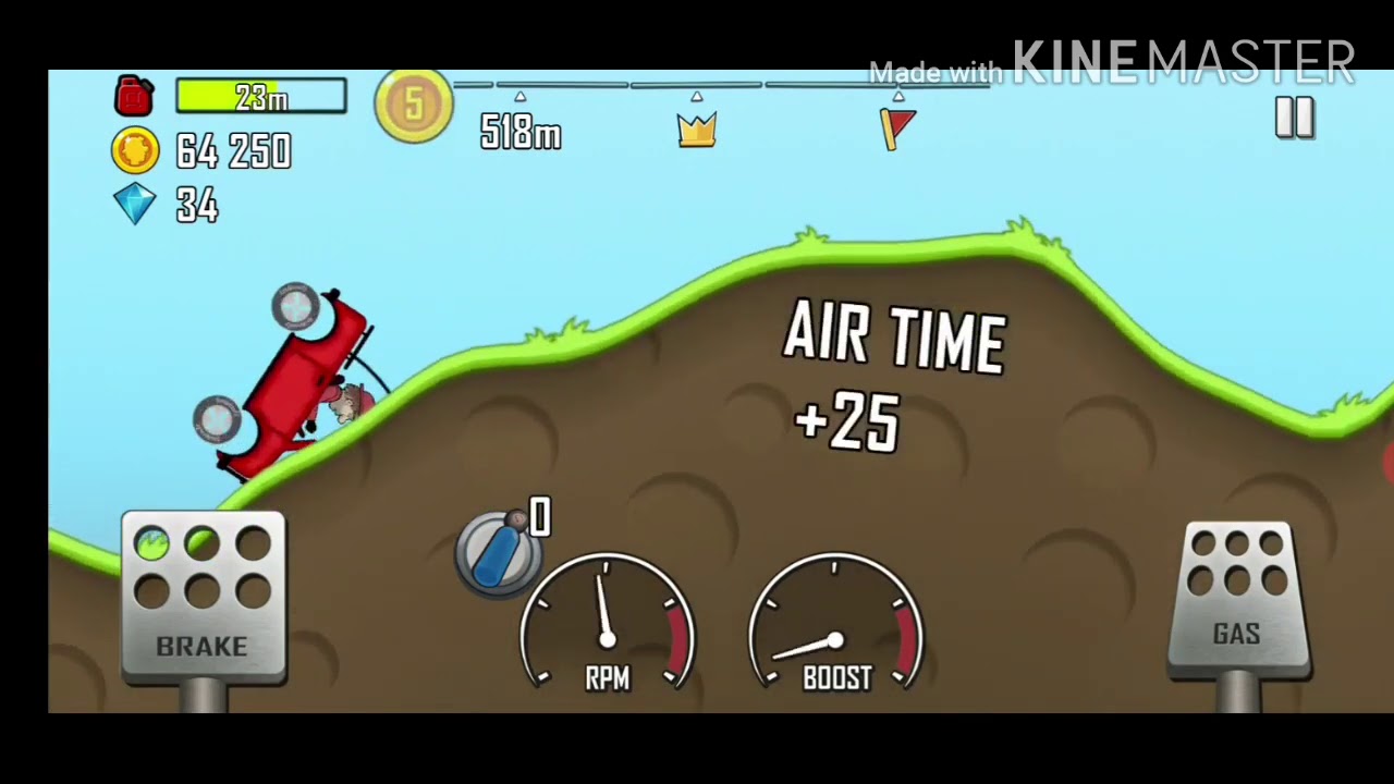 Hill climb racing gameplay 👌 walk through GEEP GAME PLAY PART 2️⃣ - YouTube