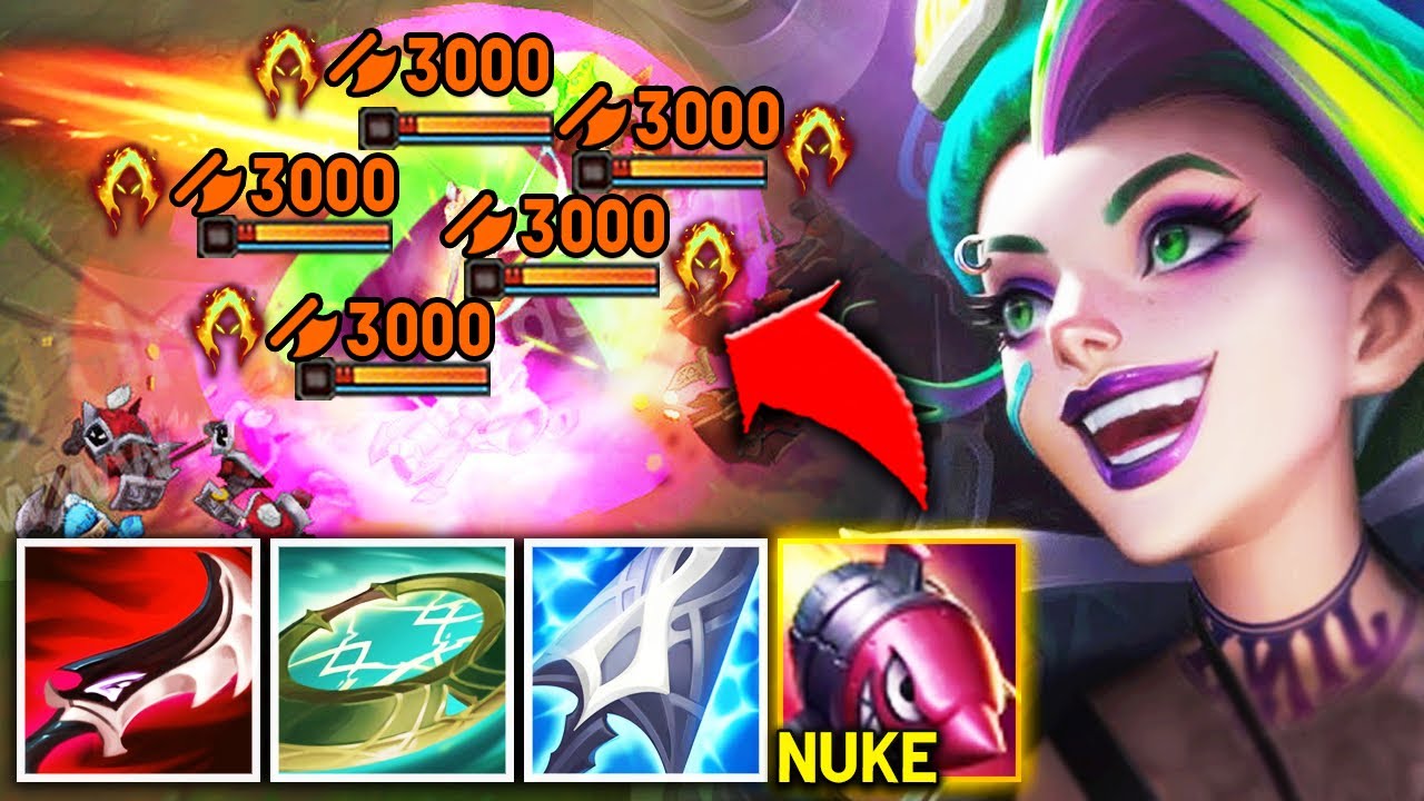 I CREATED THE MOTHER OF ALL JINX ROCKETS! SNIPER JINX IS 100% CRACKED ...