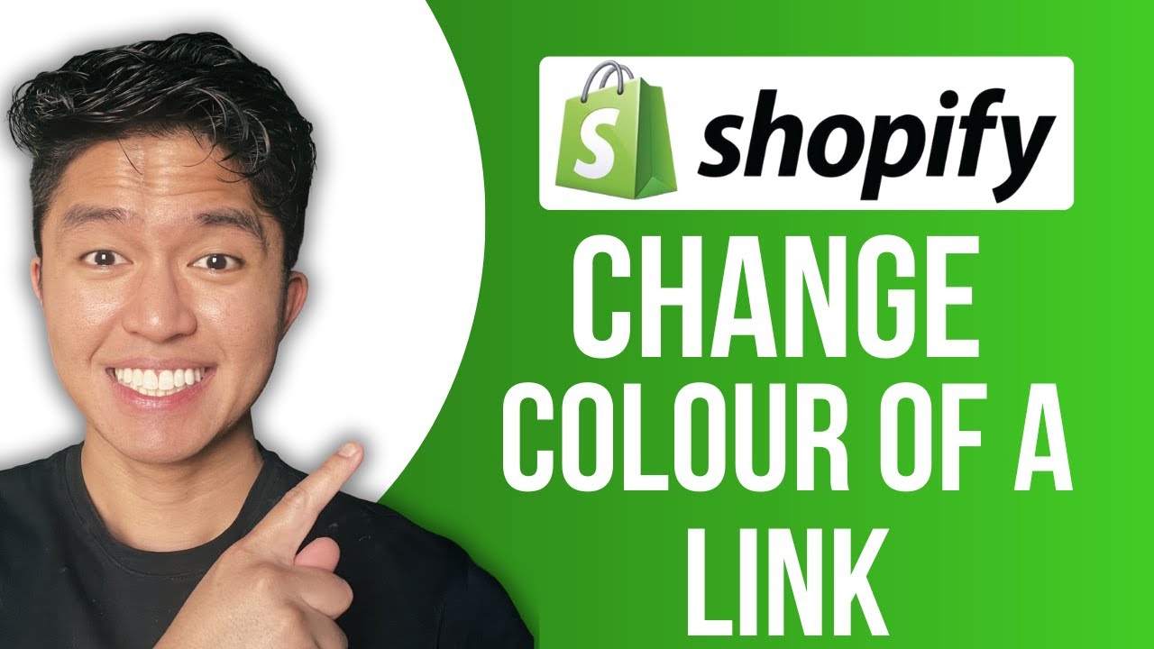 How To Change The Color Of A Link In Shopify: Quick & Easy! - YouTube