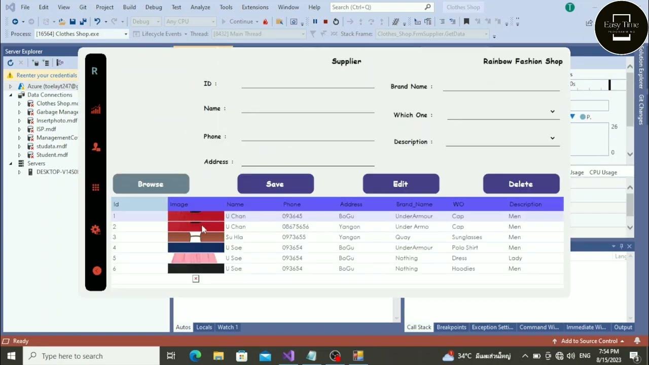 How To Display Image View In Datagridview Youtube