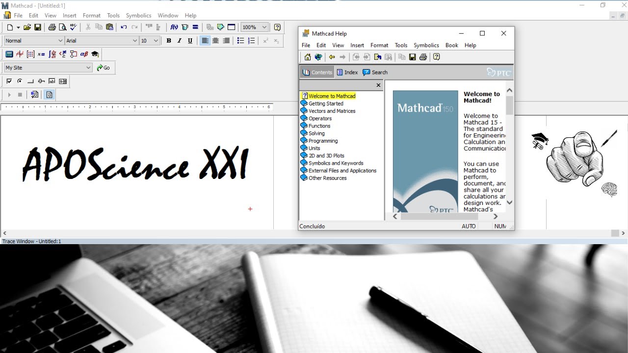 Interface de Usuário do Mathcad 15 - YouTube
