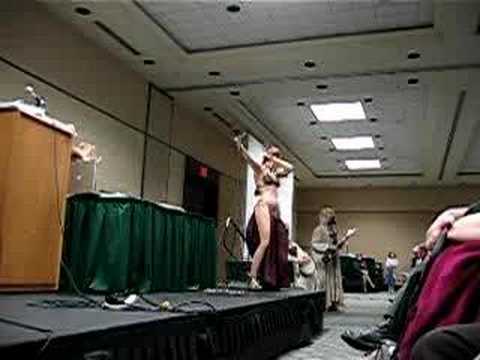 Belly Dancing Slave Leia 2