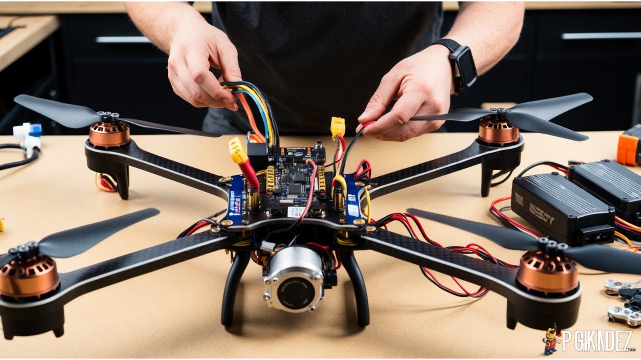 Quadcopter F450 - P2: Setup with F3 Flight Controller (Build F450 at ...