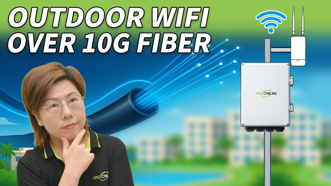 10G Fiber Optic Backbone for Outdoor Wi-Fi Setup in A Large Resort ...
