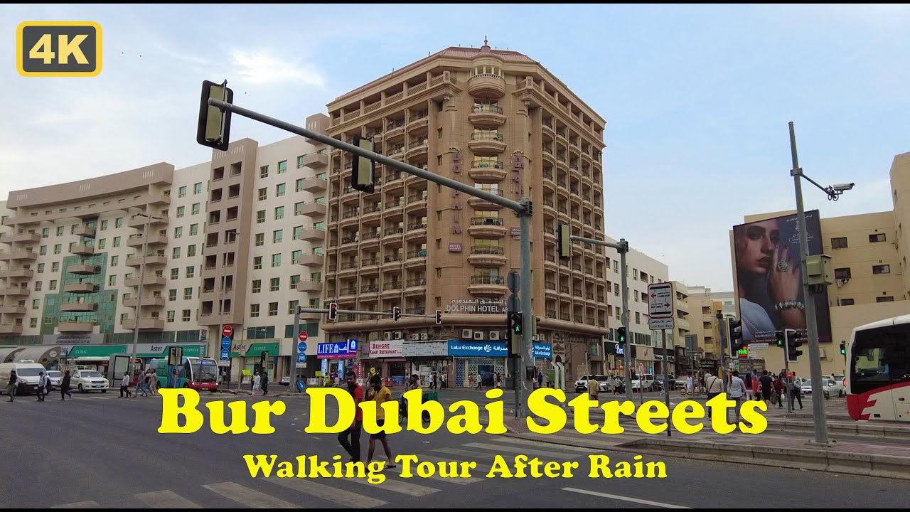 Bur Dubai Streets | Evening Walking Tour after Rain | Aug 2023 - YouTube