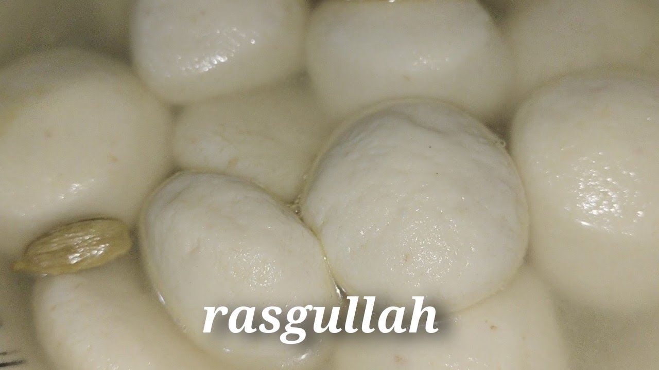 Rasgullah recipe - YouTube