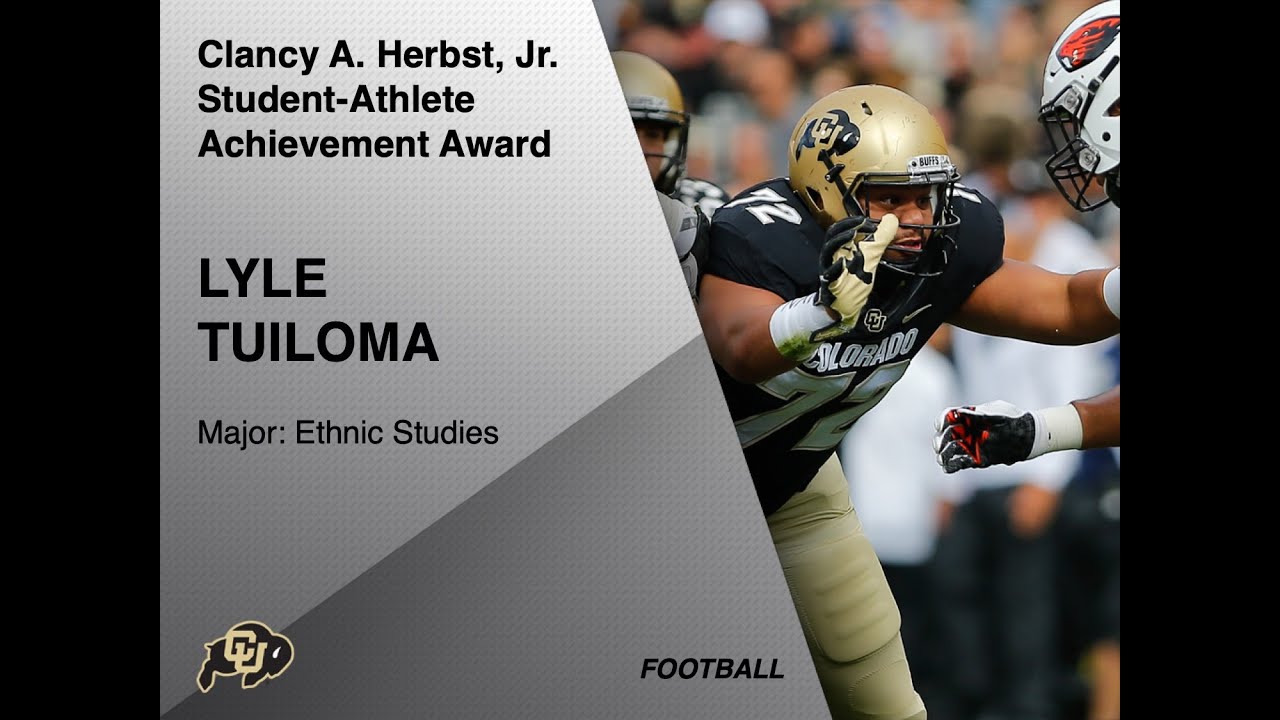 Lyle Tuiloma - Clancy A. Herbst, Jr.Student-AthleteAchievement Award ...